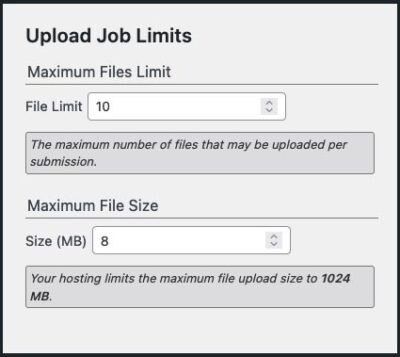 What is the Maximum Upload File Size? - Simple File List